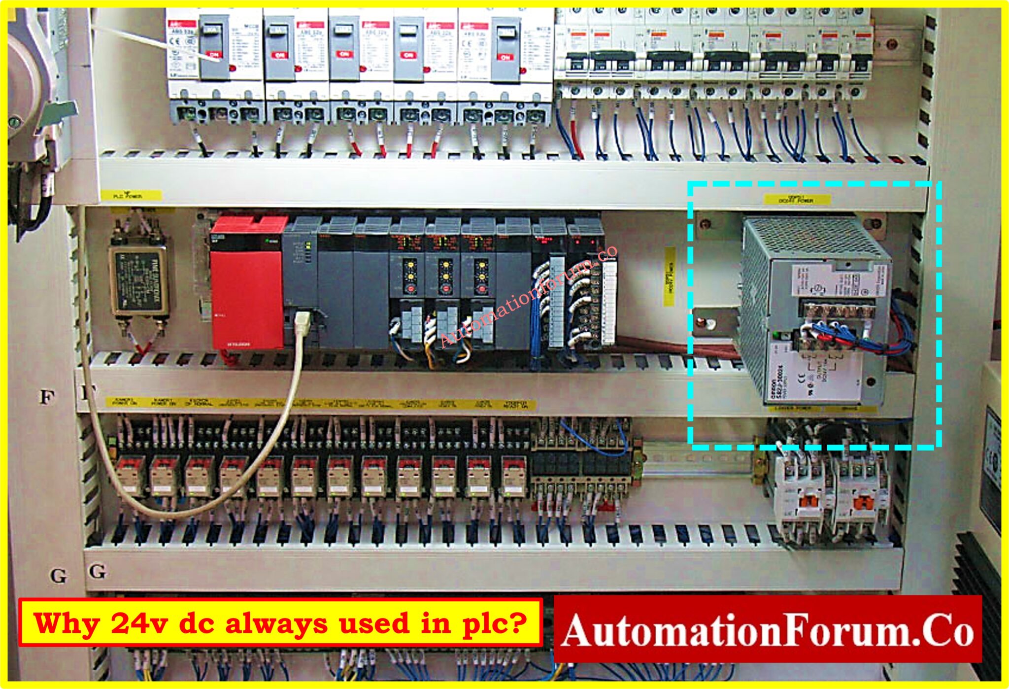 Why is 24 Volts Mostly Used in Industrial PLC Systems?