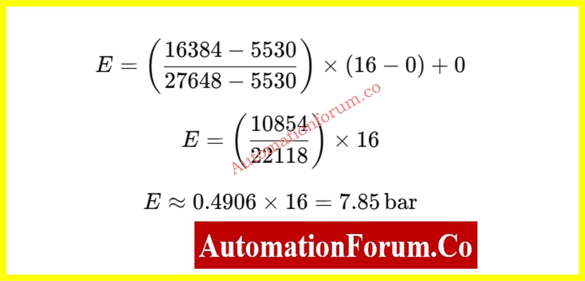 Scaling Analog Values in Industrial Automation (PLC)