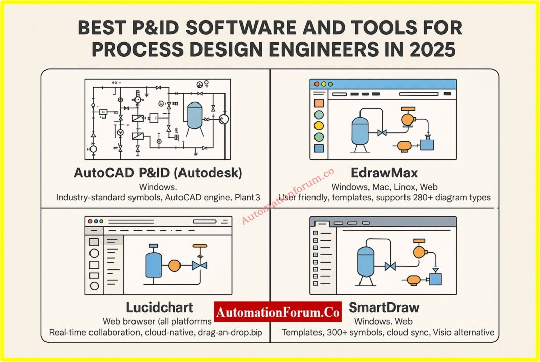 11 Best P&ID Software Tools for Process Design Engineers in 2025