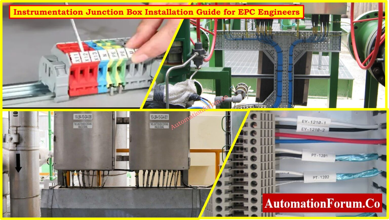 25-Point Instrumentation Junction Box (JB) Wiring and Termination Checklist for EPC Engineers