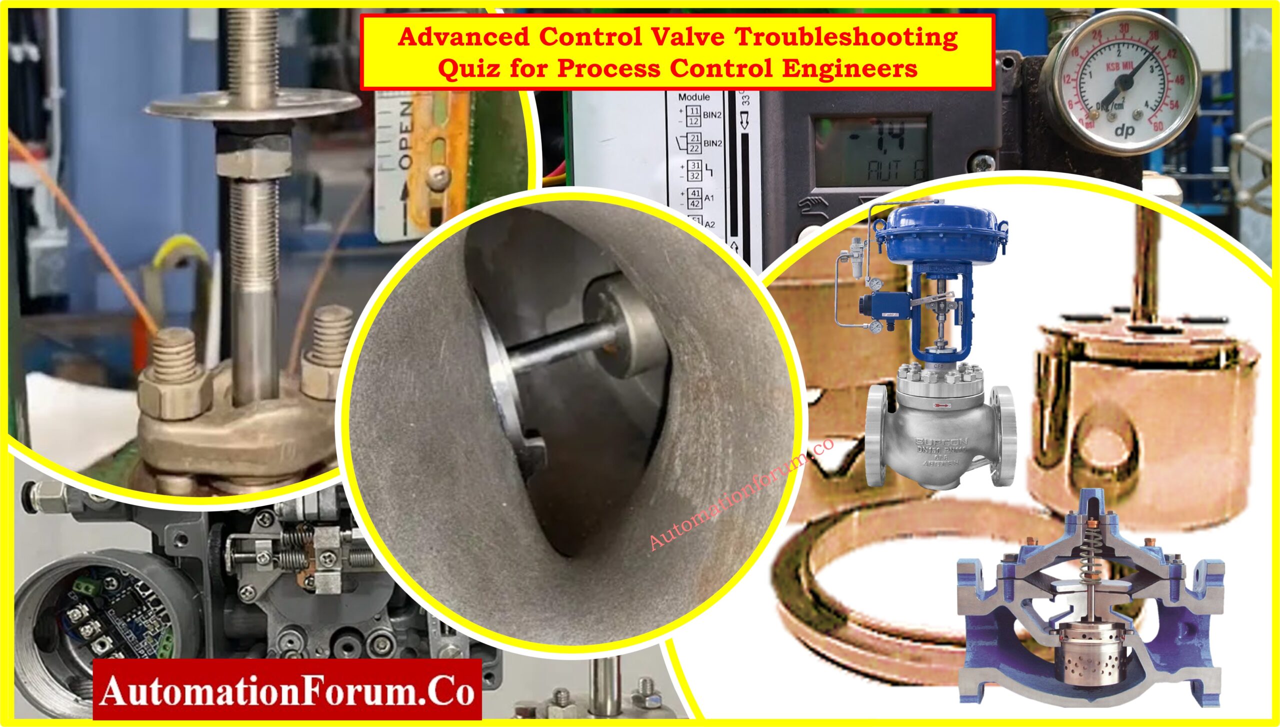 Control Valve Troubleshooting Quiz - Advanced Industrial MCQs