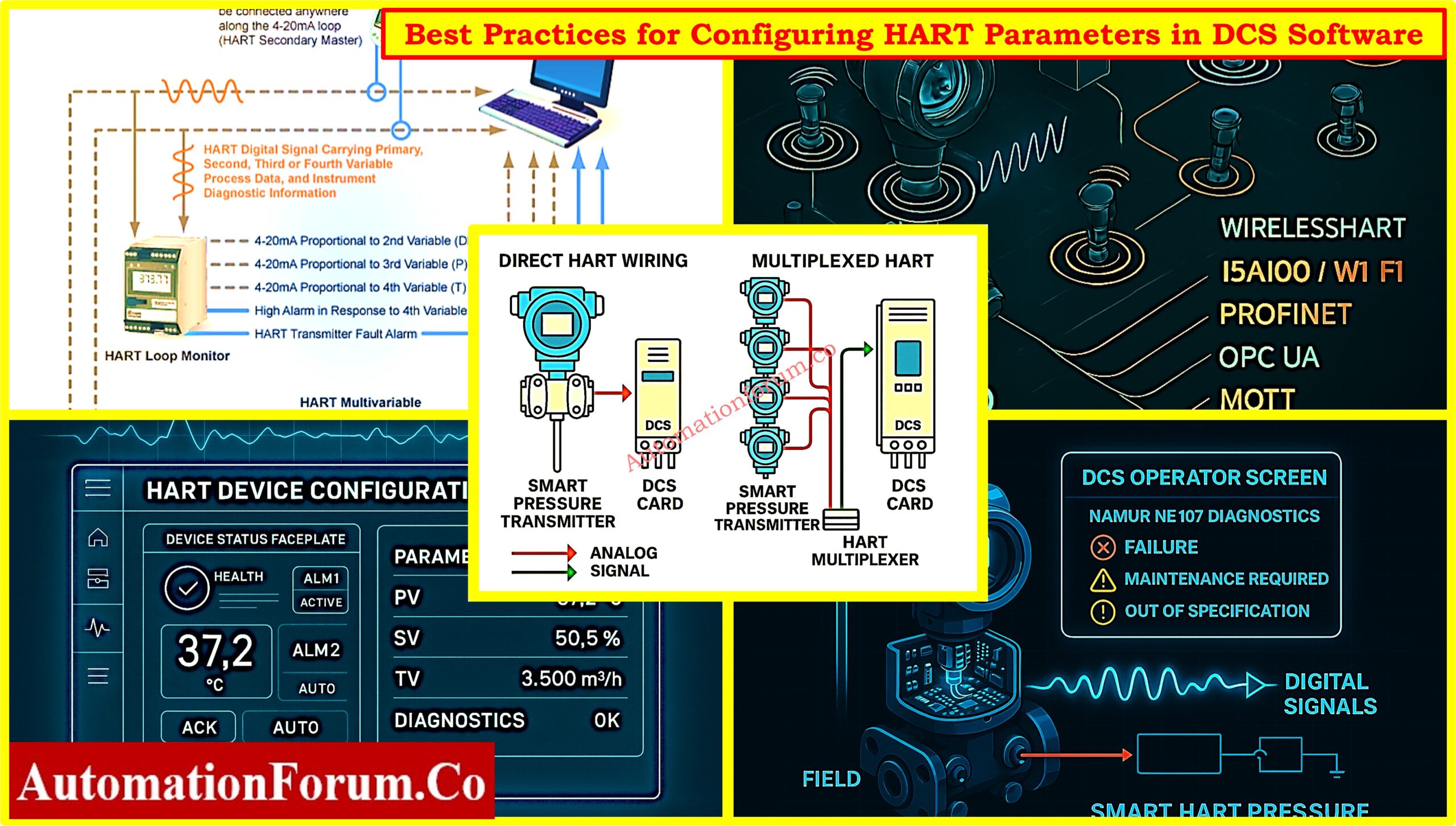 HART Configuration in DCS: Best Practices and Tips