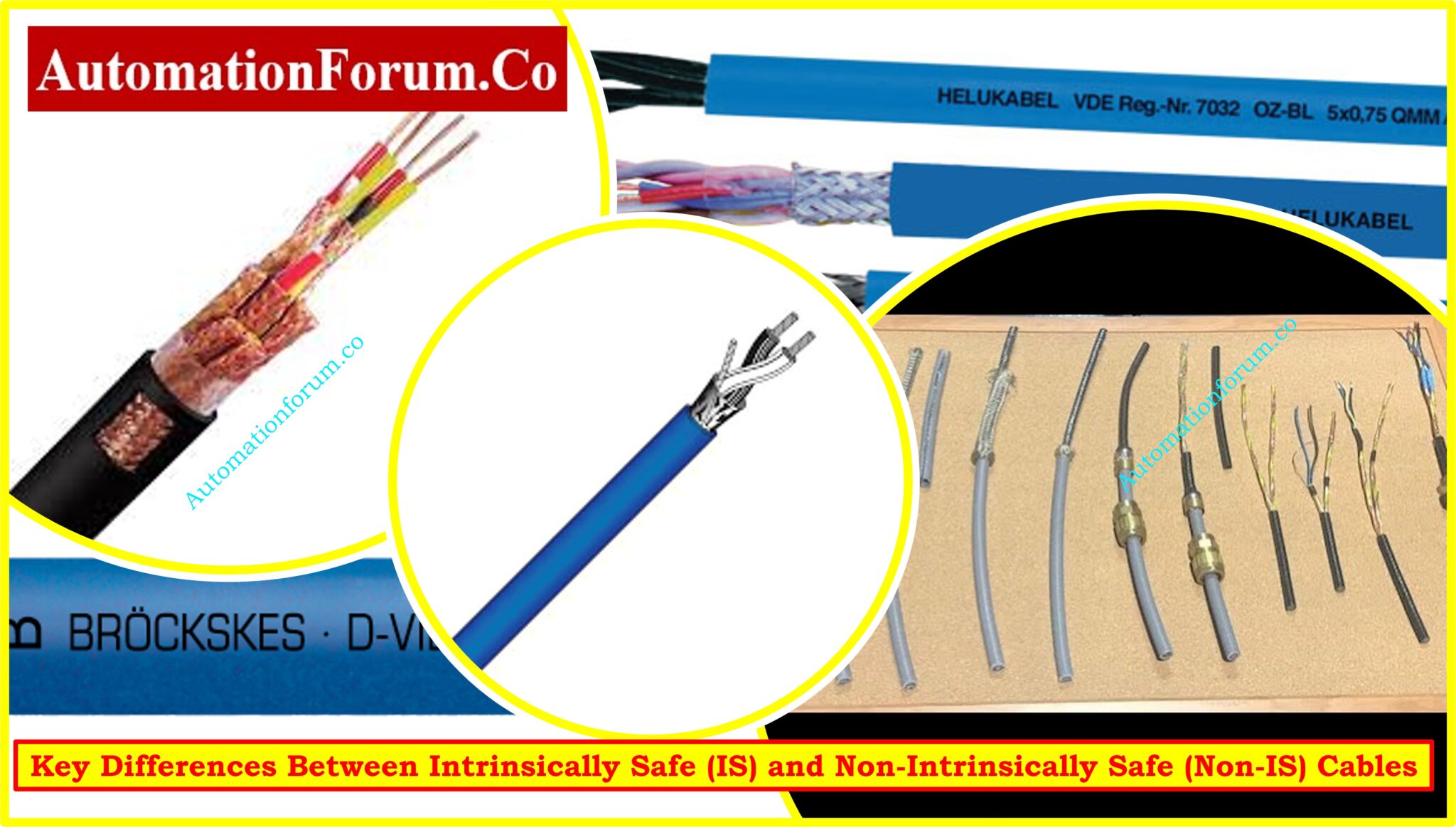 Intrinsically Safe Cable vs Non-Intrinsically Safe Cable – Key ...