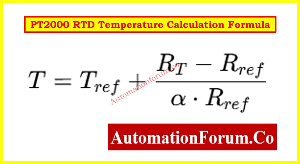 Free Online PT2000 RTD Calculator - Convert Resistance to Temperature ...