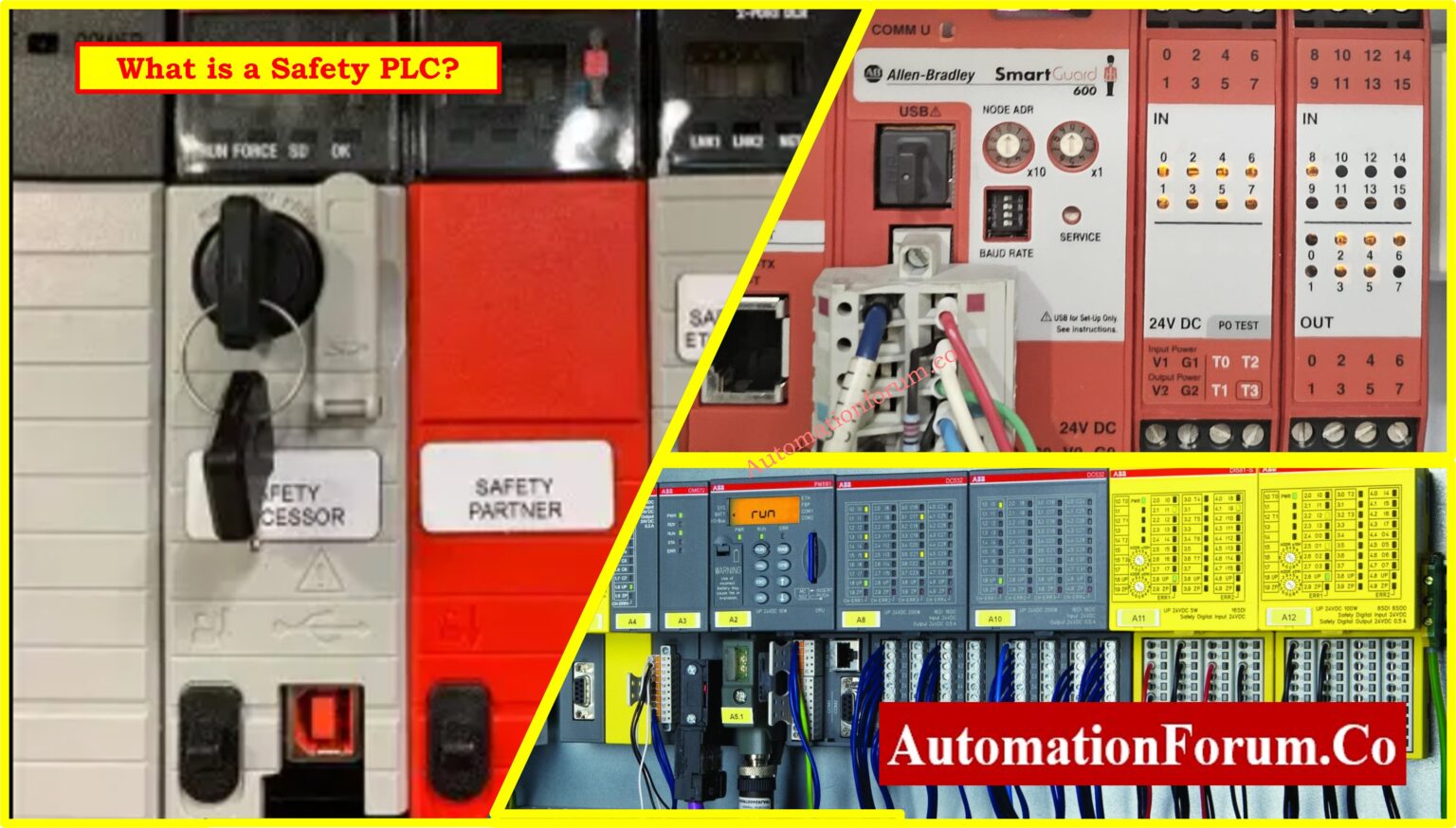 Difference Between Standard and Safety PLCs – Applications, Benefits