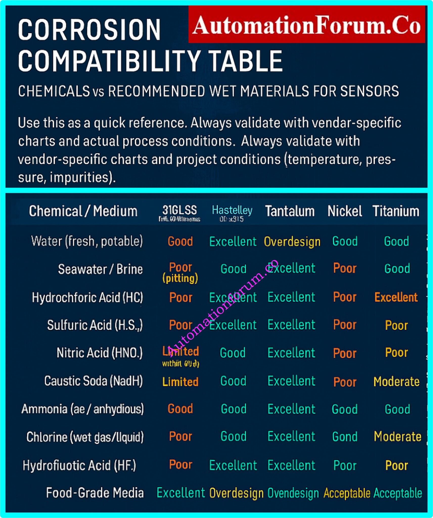How to Select Wet Part Materials for Sensors in Process Industries ...