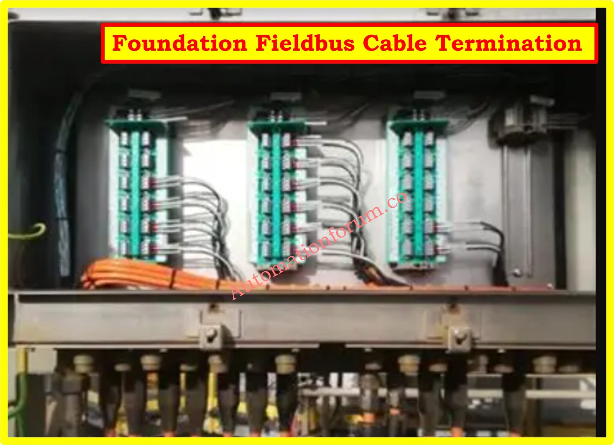 Method Statement for Instrumentation Cable Termination | NFPA, NEC, SAES