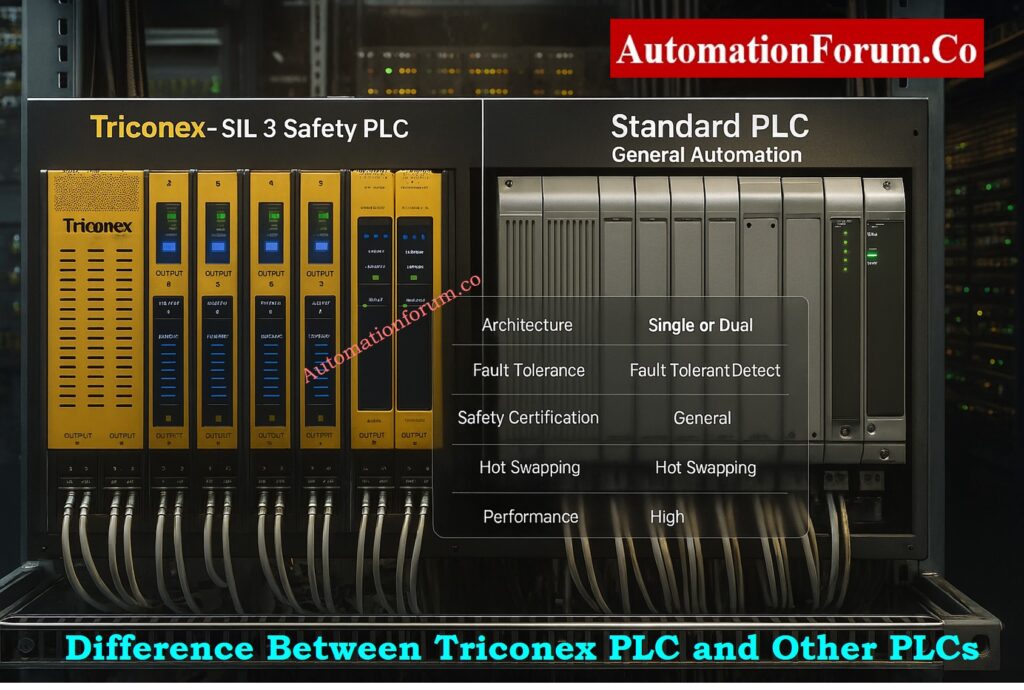Difference Between Triconex PLC and Other PLCs | Full Guide