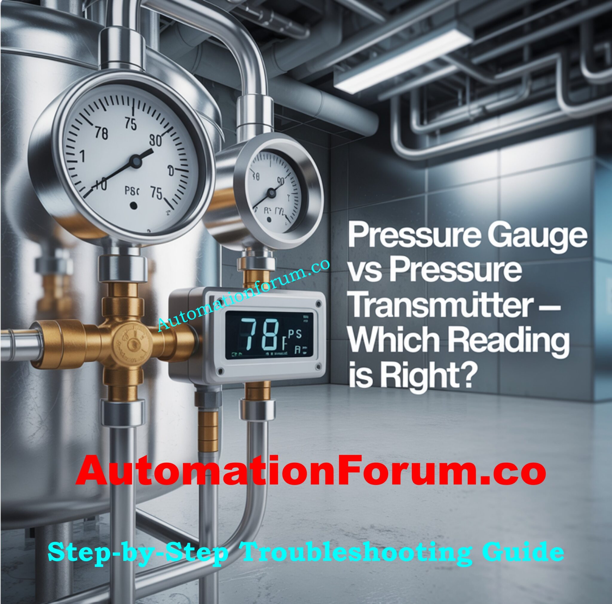 Pressure Gauge vs Pressure Transmitter: Troubleshooting Mismatched Readings