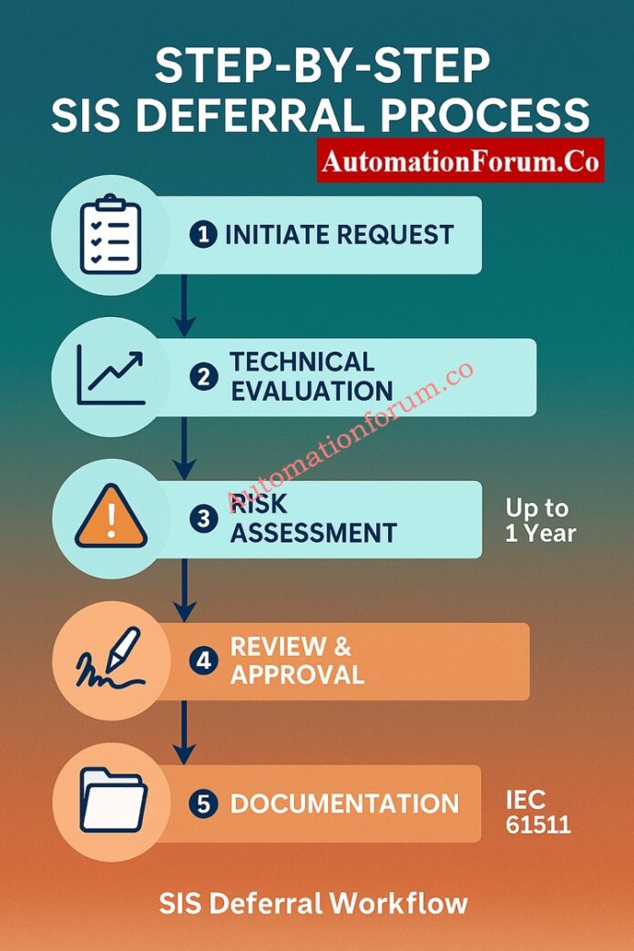SIS Testing and Repair Deferral – IEC 61511 Guidelines & Procedure