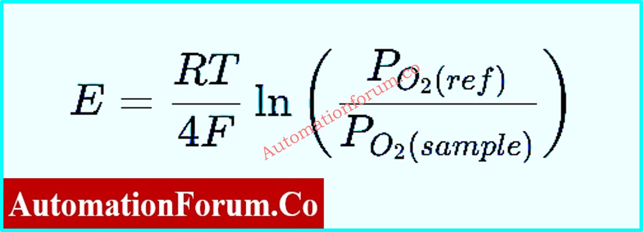 Zirconia Oxygen Analyzer Nernst mV Output Calculator | Free Excel Tool
