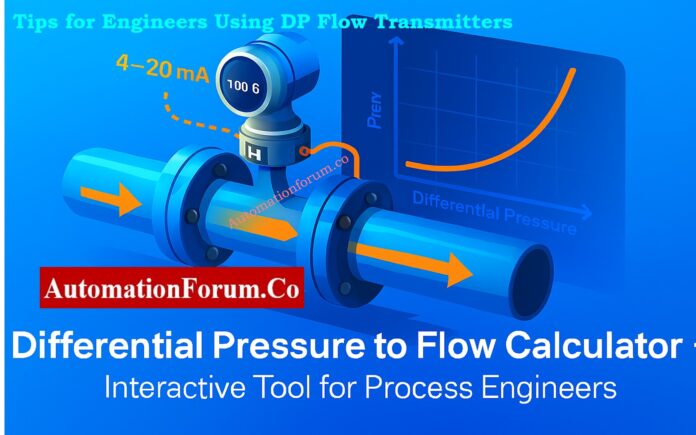 Differential Pressure to Flow Calculator | DP Flow Transmitter Tool for ...