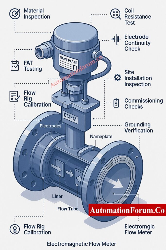Electromagnetic Flow Meter ITP: Complete Inspection & Test Plan Guide ...