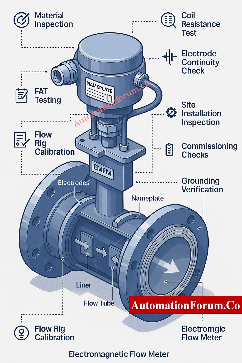 Electromagnetic Flow Meter ITP: Complete Inspection & Test Plan Guide ...