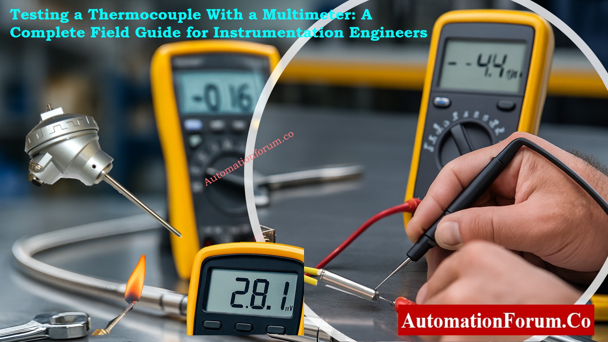 Testing a Thermocouple With a Multimeter | Complete Engineer’s Guide