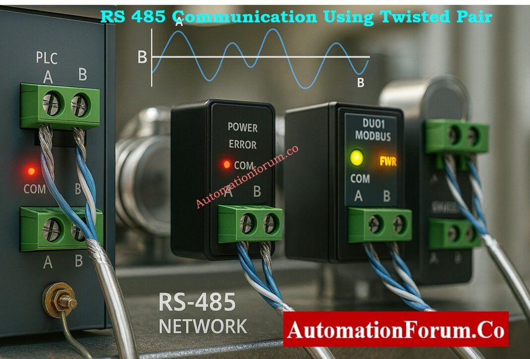 Twisted Pair Cable for 4–20 mA and RS 485 – Industrial Signal ...