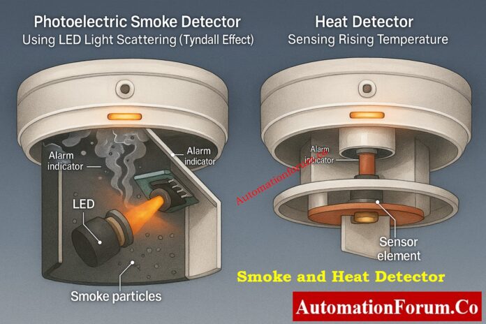 Types of Fire and Gas Detectors – Working Principles & Industrial Uses