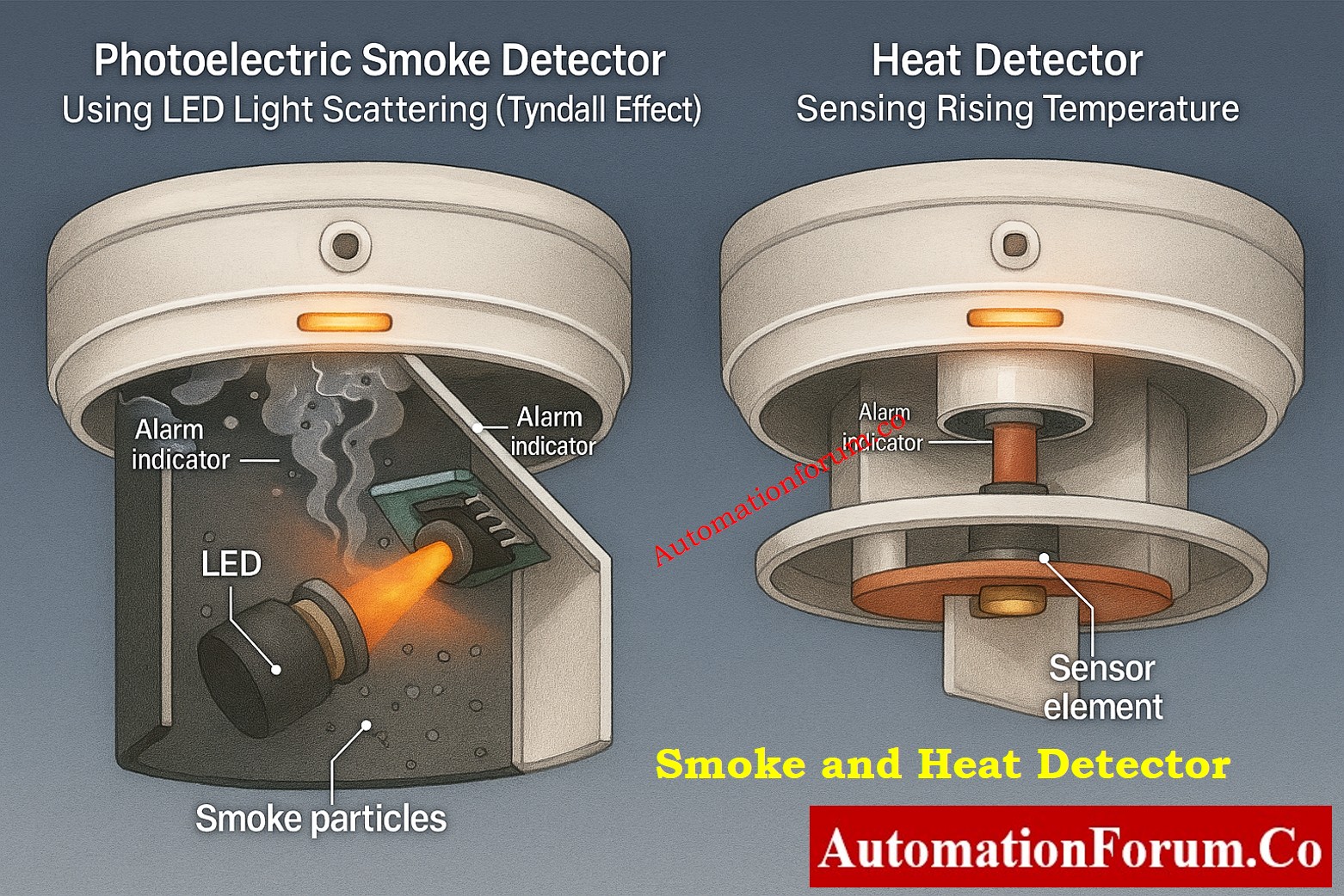 Types of Fire and Gas Detectors – Working Principles & Industrial Uses