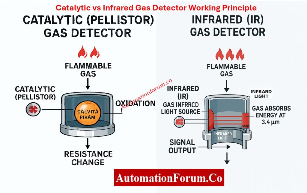 Types of Fire and Gas Detectors – Working Principles & Industrial Uses