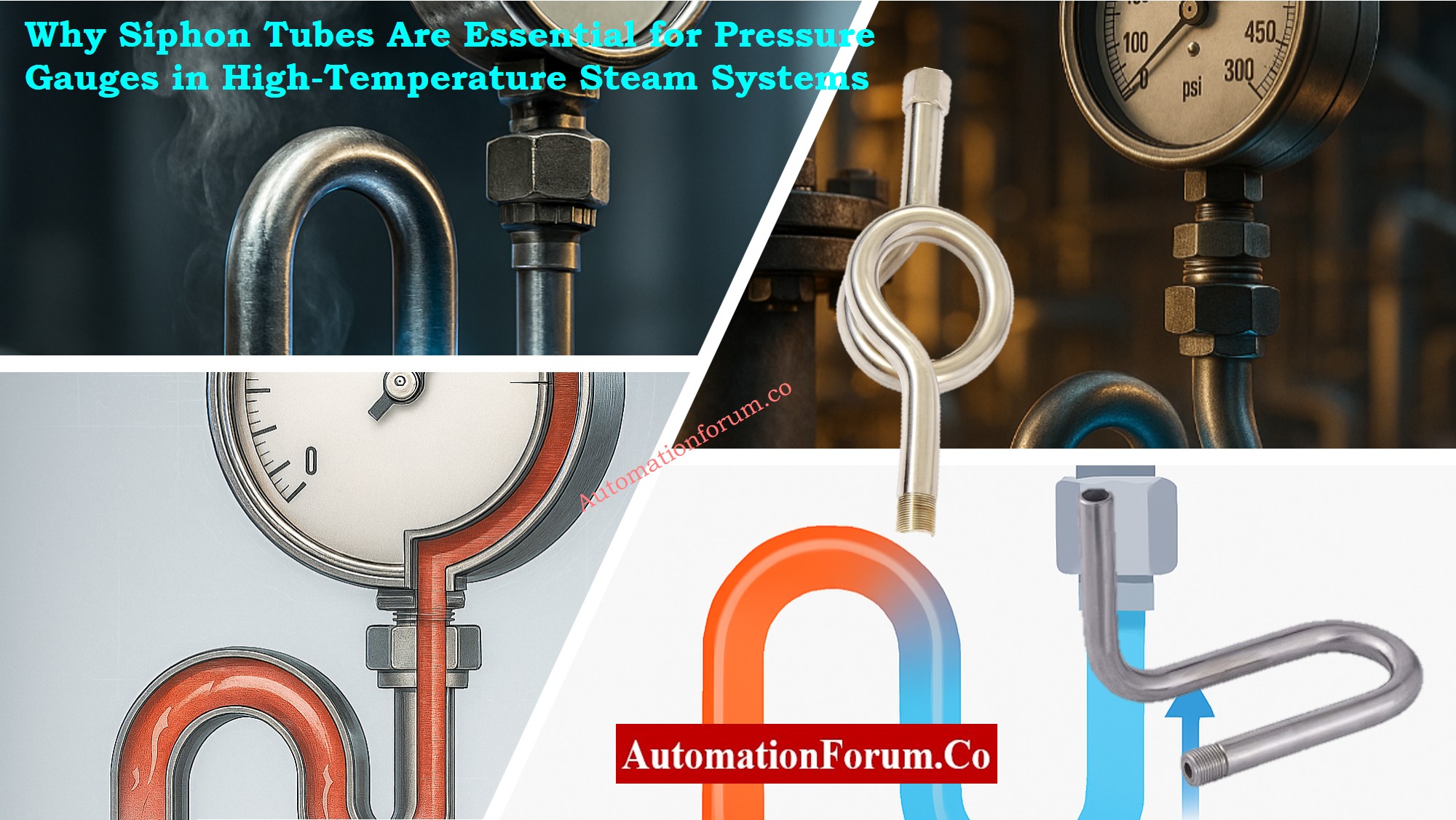Why Siphon Tubes Are Essential for Pressure Gauges in High-Temperature ...