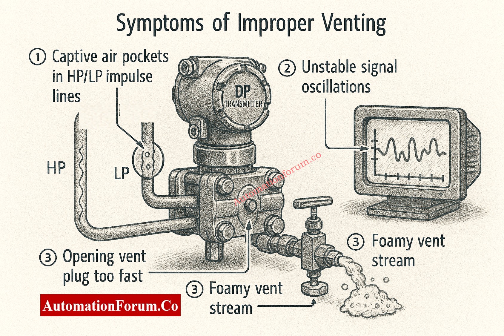 How to Properly Vent a Pressure or DP Transmitter in Liquid Service 4 ...