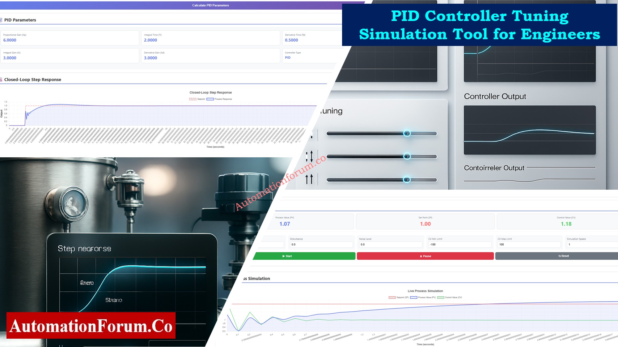 Best PID Controller Tuning Simulation Tool for Engineers