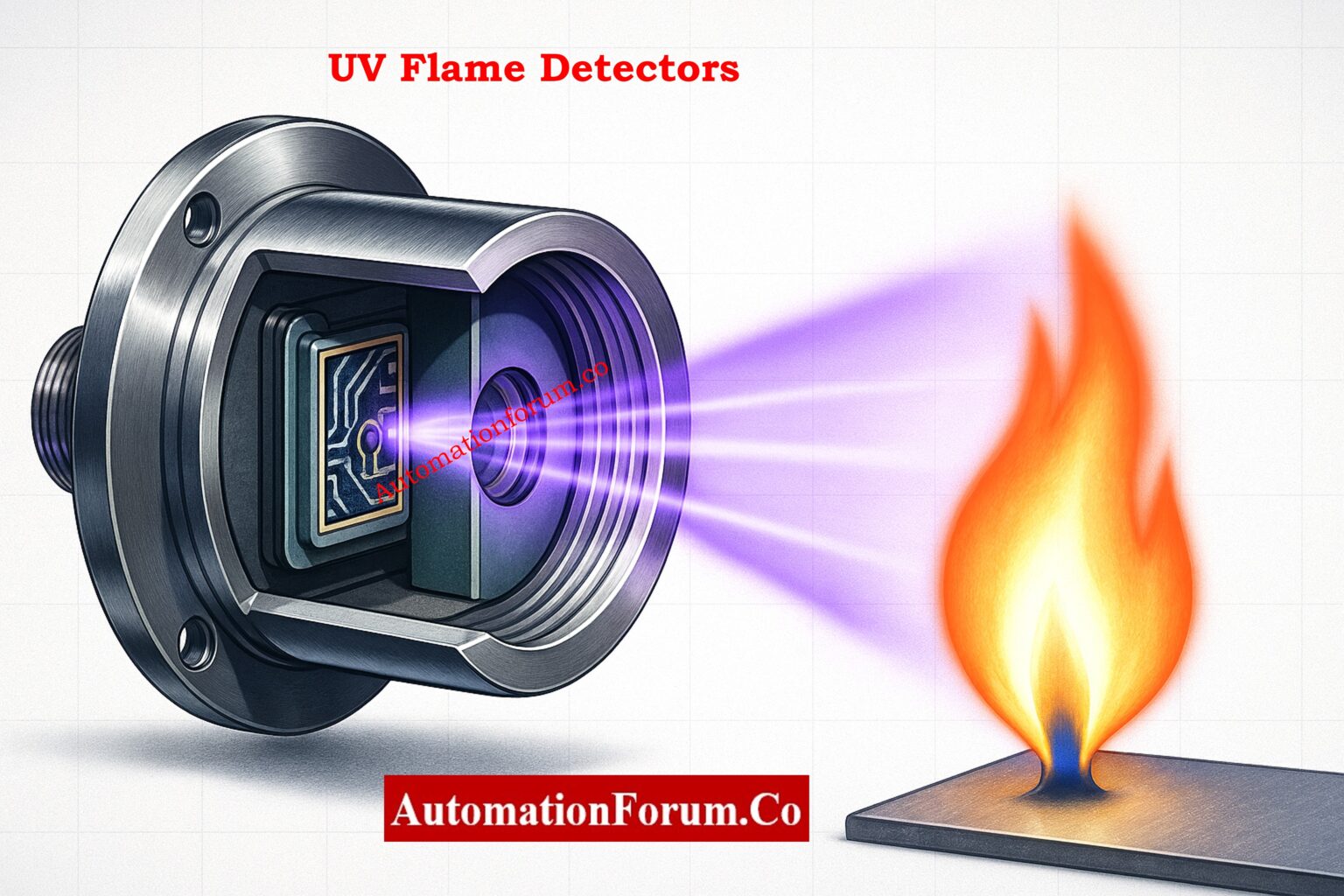 Types of Flame Detectors: UV, IR, UV/IR & MSIR | Complete Engineer’s Guide