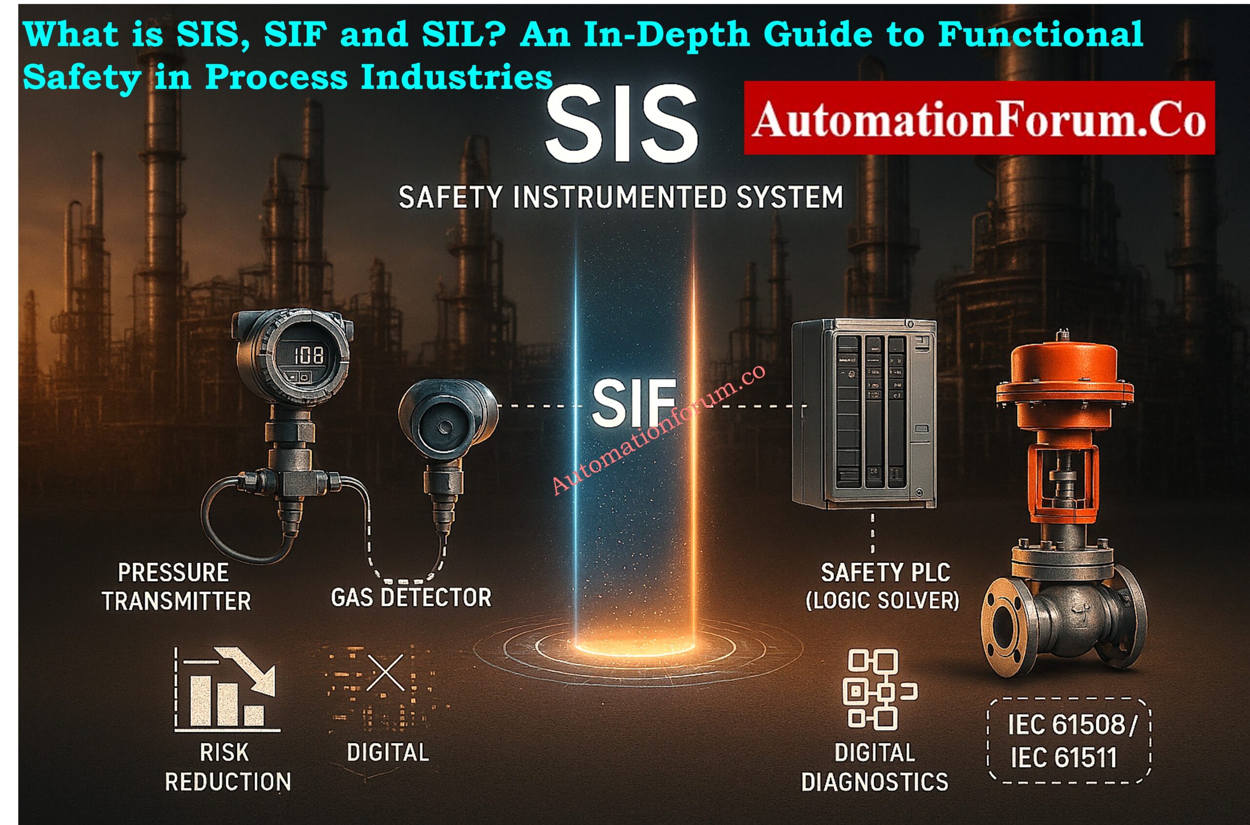 What is SIS, SIF and SIL An In-Depth Guide to Functional Safety in ...
