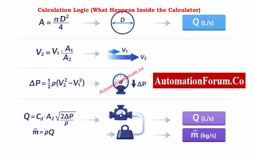 Advanced Venturi Tube Flow Calculator | Formula, Example & Standards