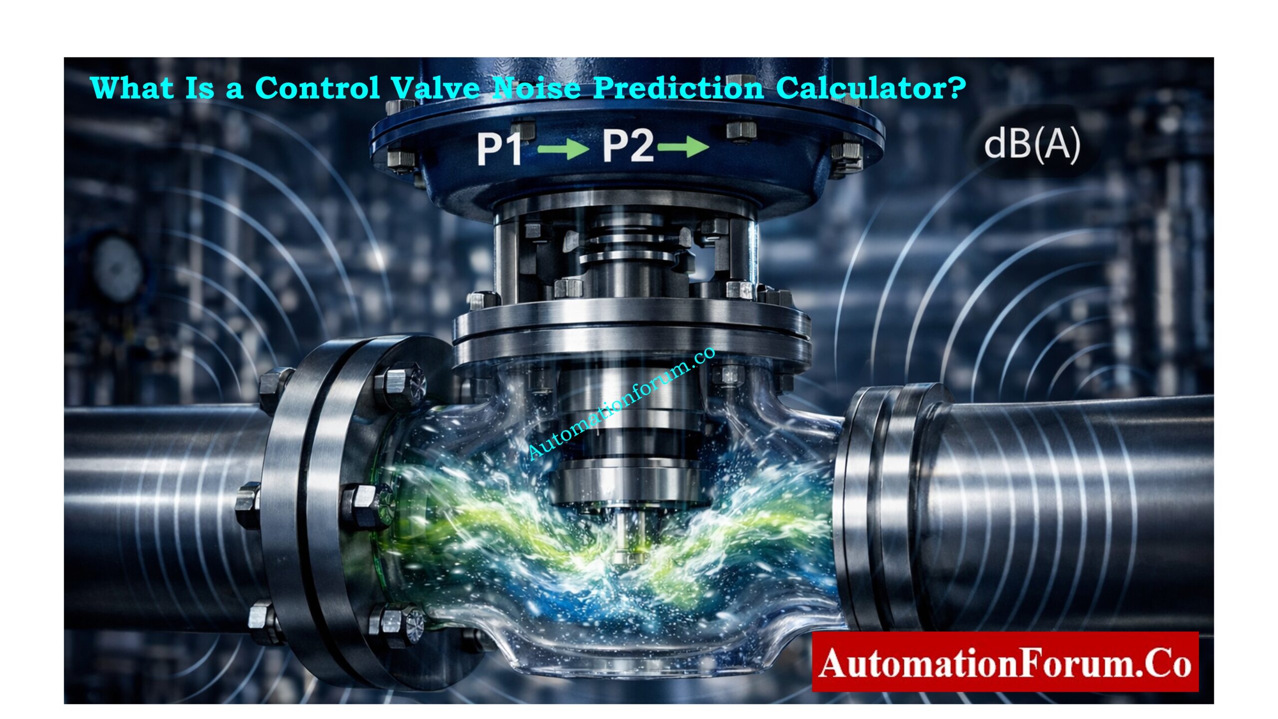 Control Valve Noise Prediction Calculator - IEC 60534 Based Engineering Tool 2 | Instrumentation ...