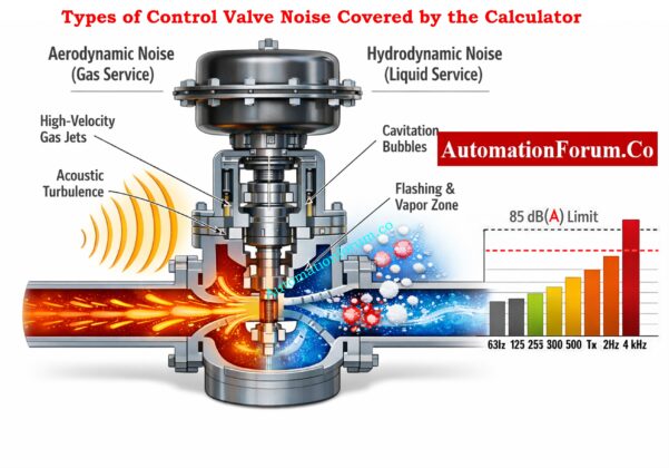 Control Valve Noise Prediction Calculator | IEC 60534 Tool