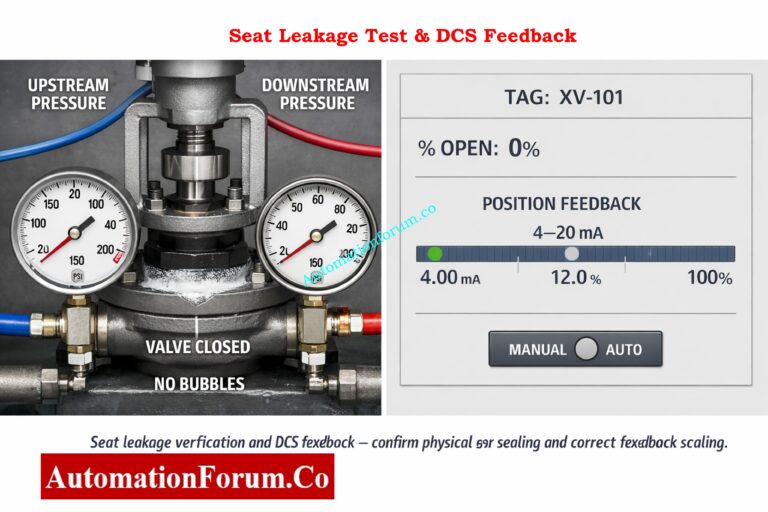 Control Valve SAT Procedure - Site Acceptance Test Guide