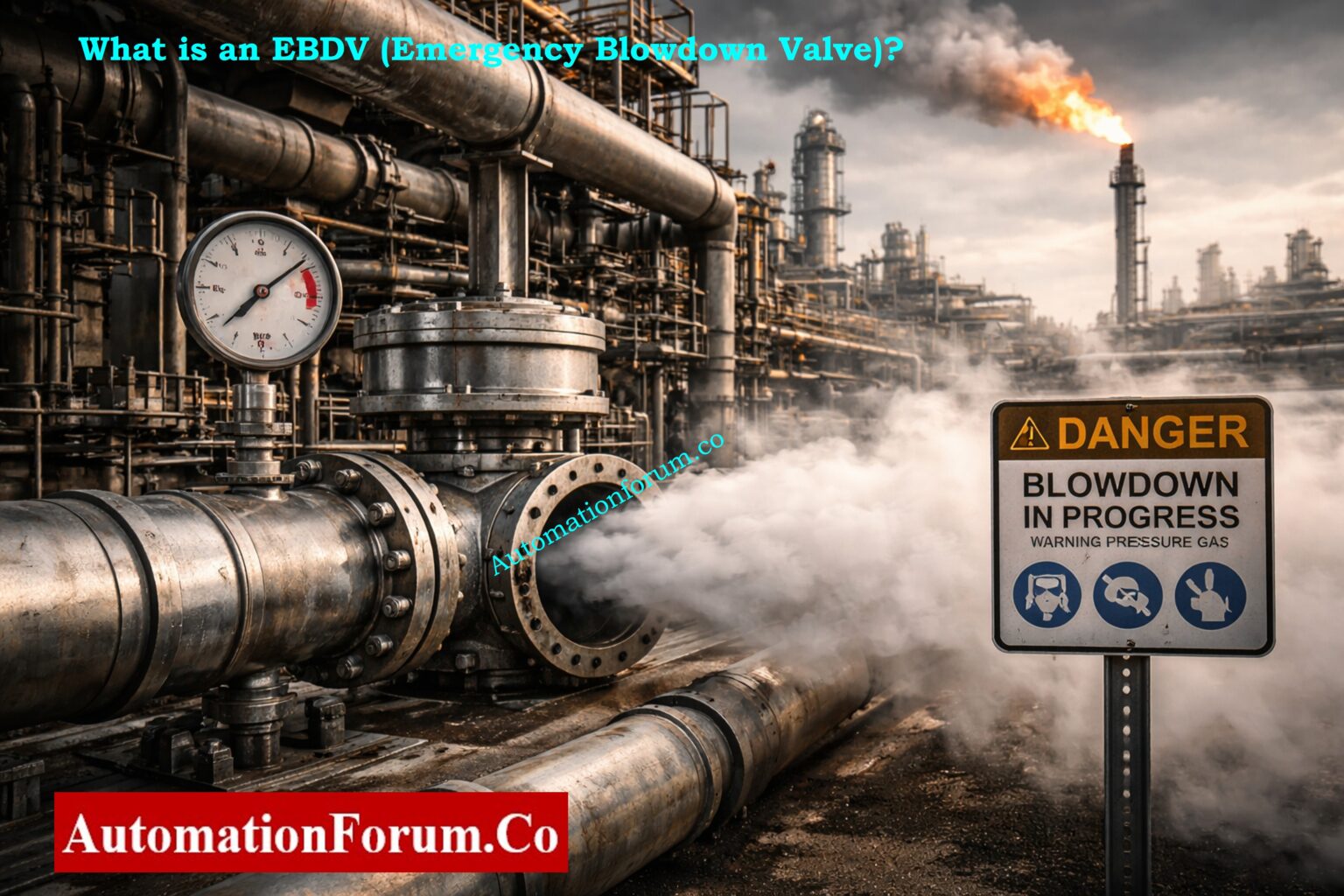 ESDV vs EBDV | Fail Close vs Fail Open Emergency Valves Explained