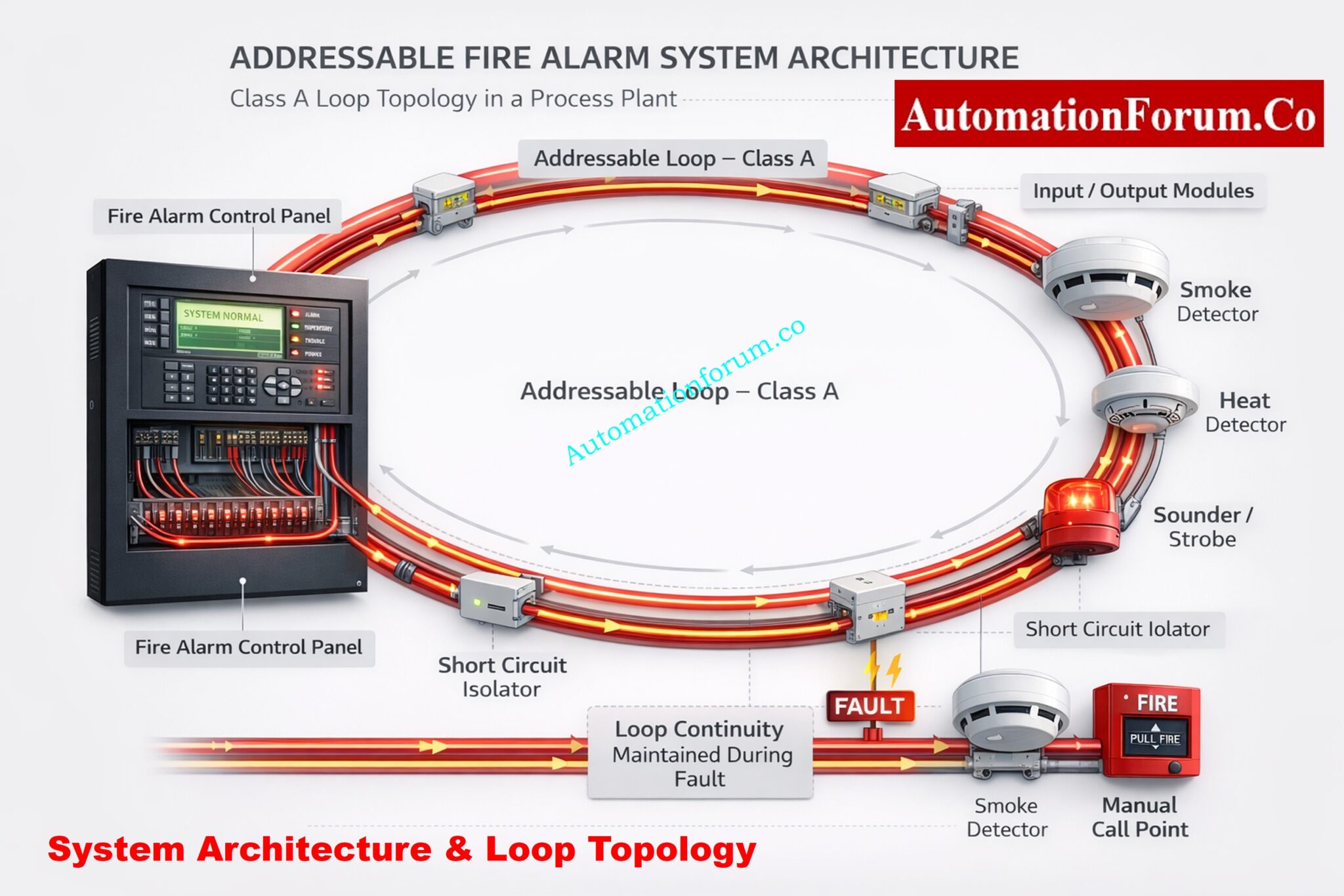 Method Statement for Addressable Fire Alarm System | NFPA 72