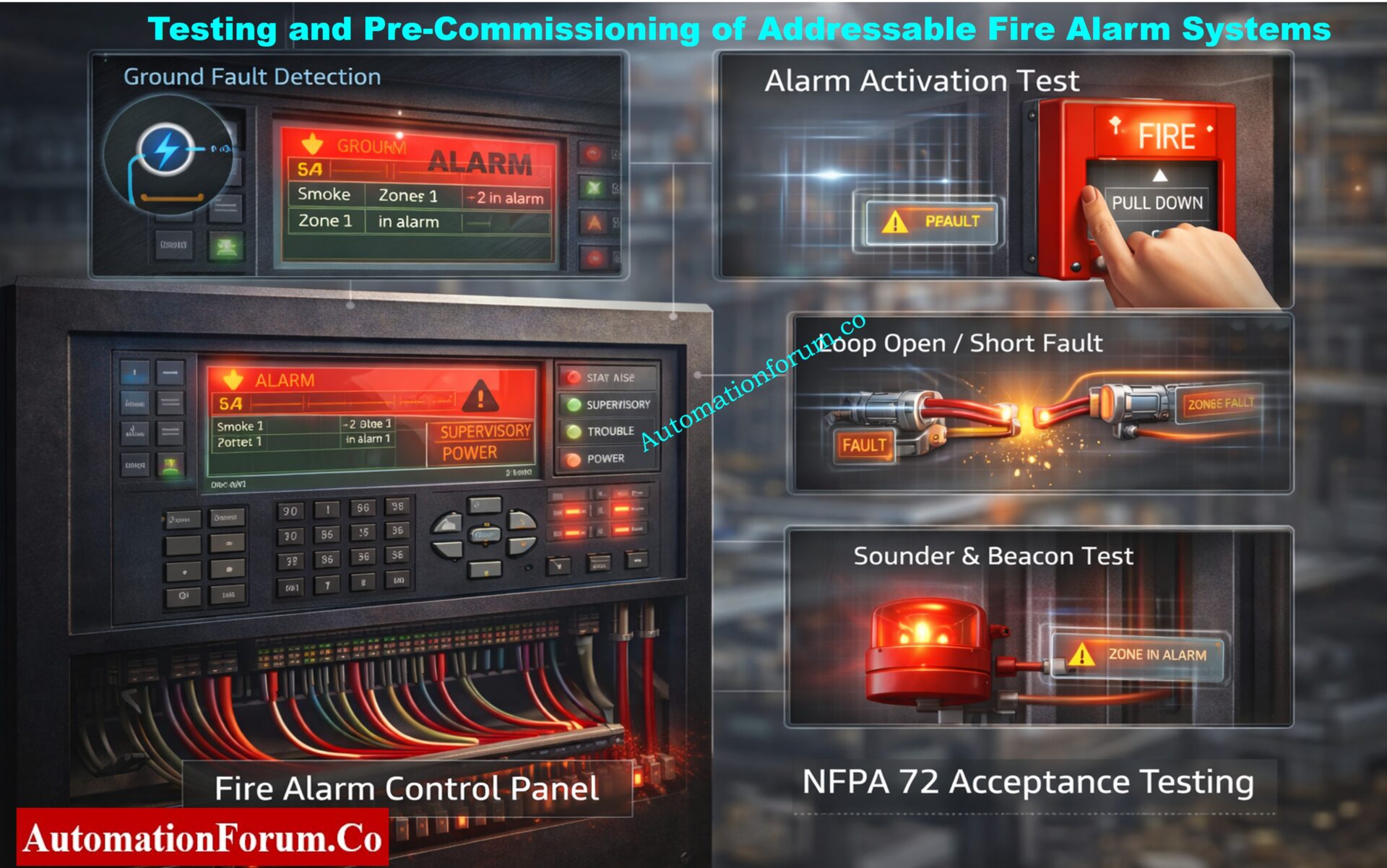 Method Statement for Addressable Fire Alarm System | NFPA 72
