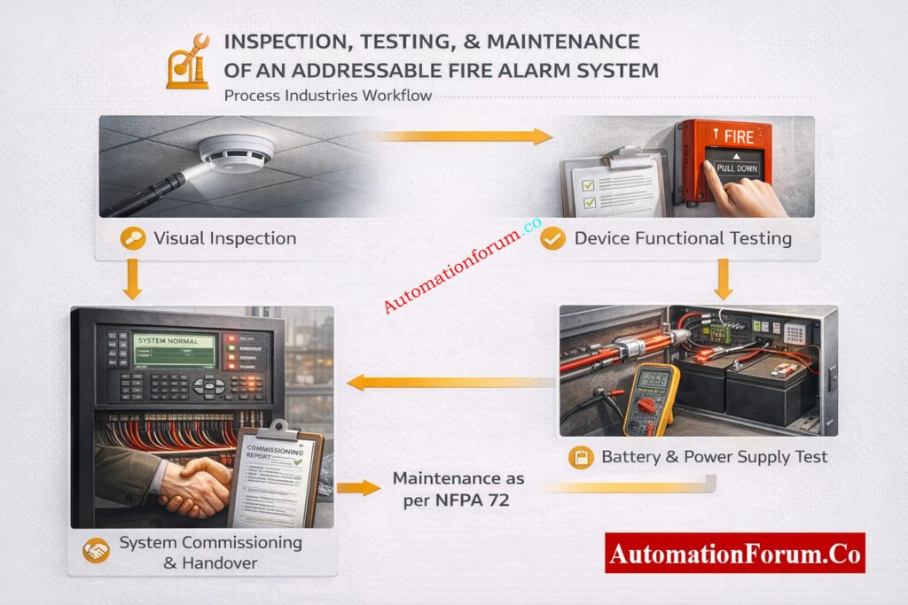 Method Statement for Addressable Fire Alarm System | NFPA 72