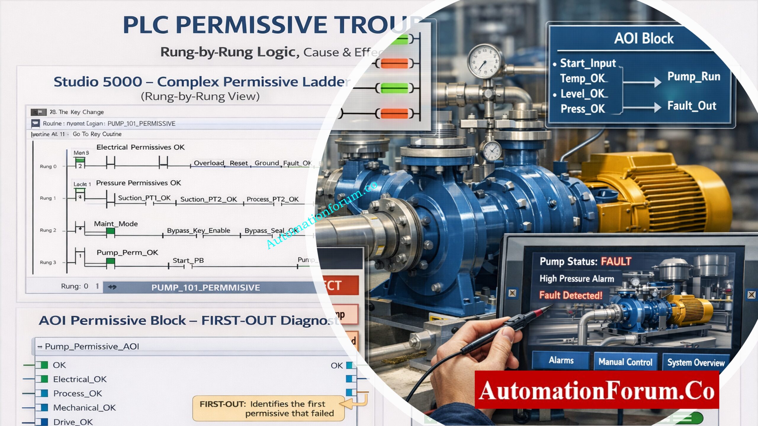 PLC Permissive Logic Troubleshooting Procedure – Step-by-Step Guide