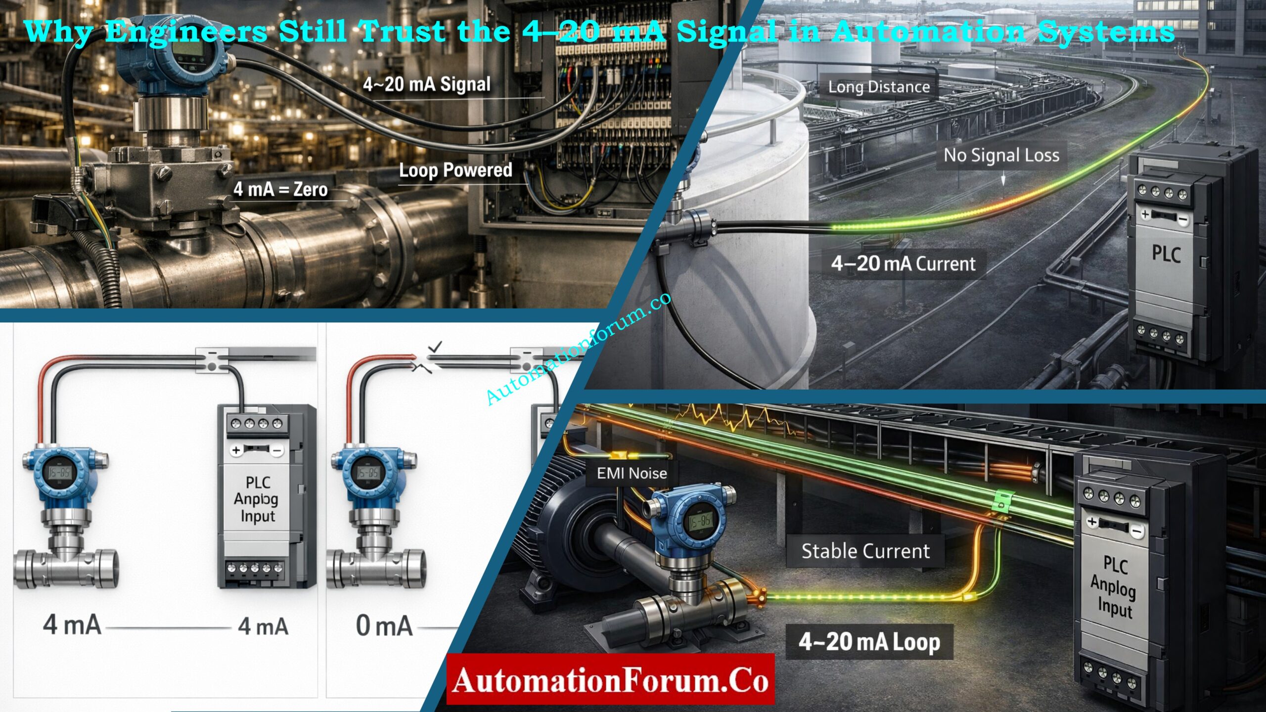 Why Engineers Still Trust the 4-20 mA Signal in Automation Systems