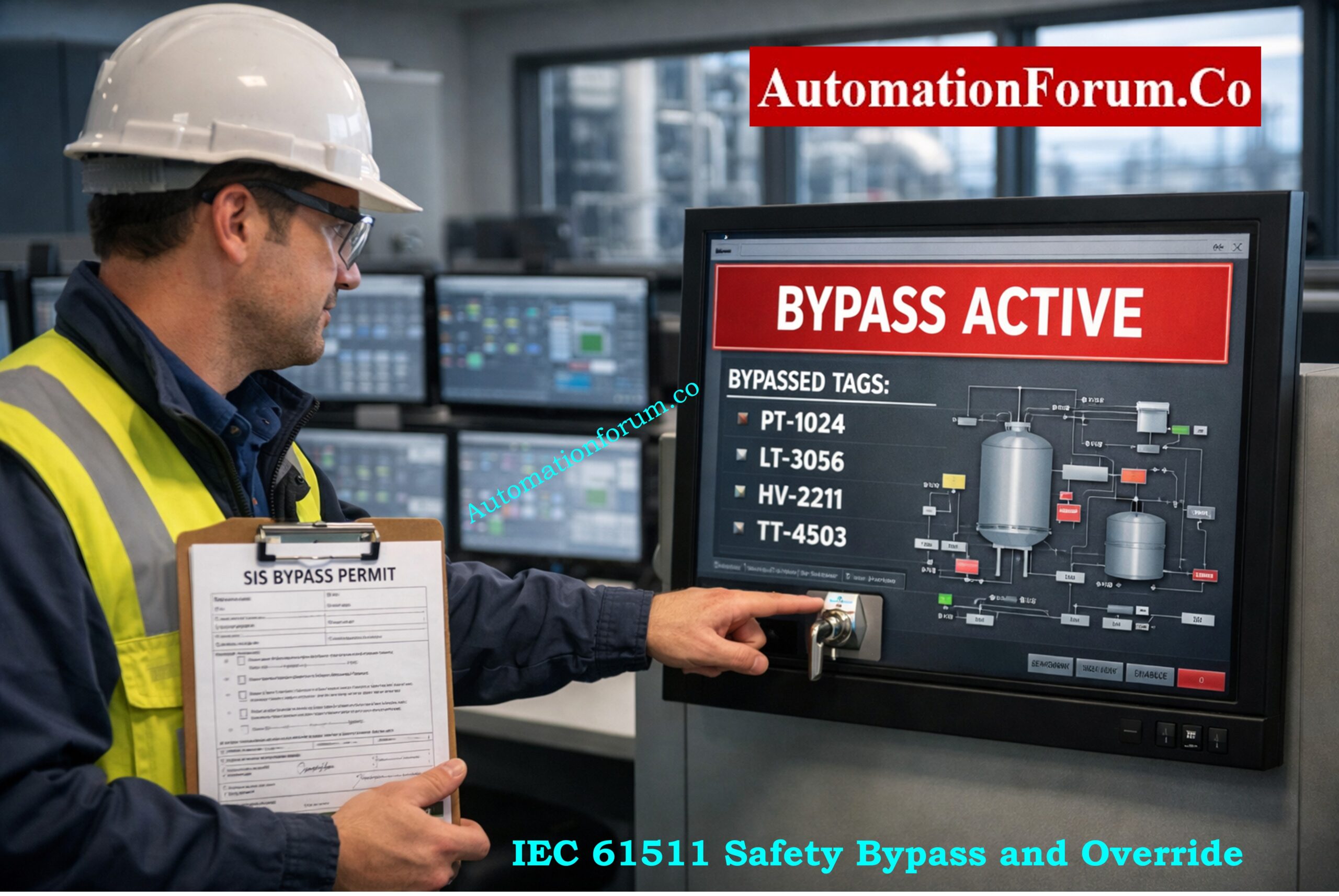 IEC 61511 Safety Bypass and Override | SIS Maintenance Guide