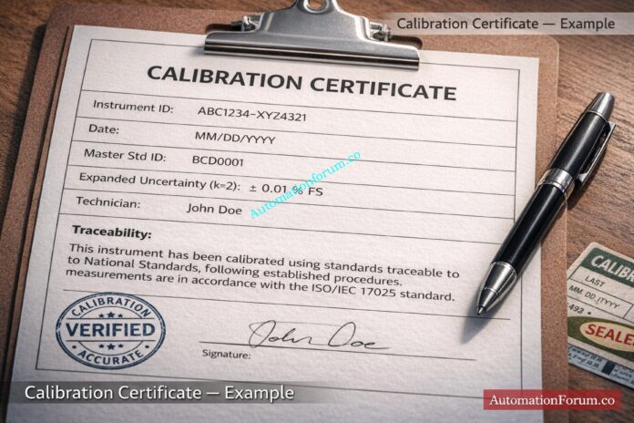 ISO Standards For Instrumentation Calibration - Complete Guide