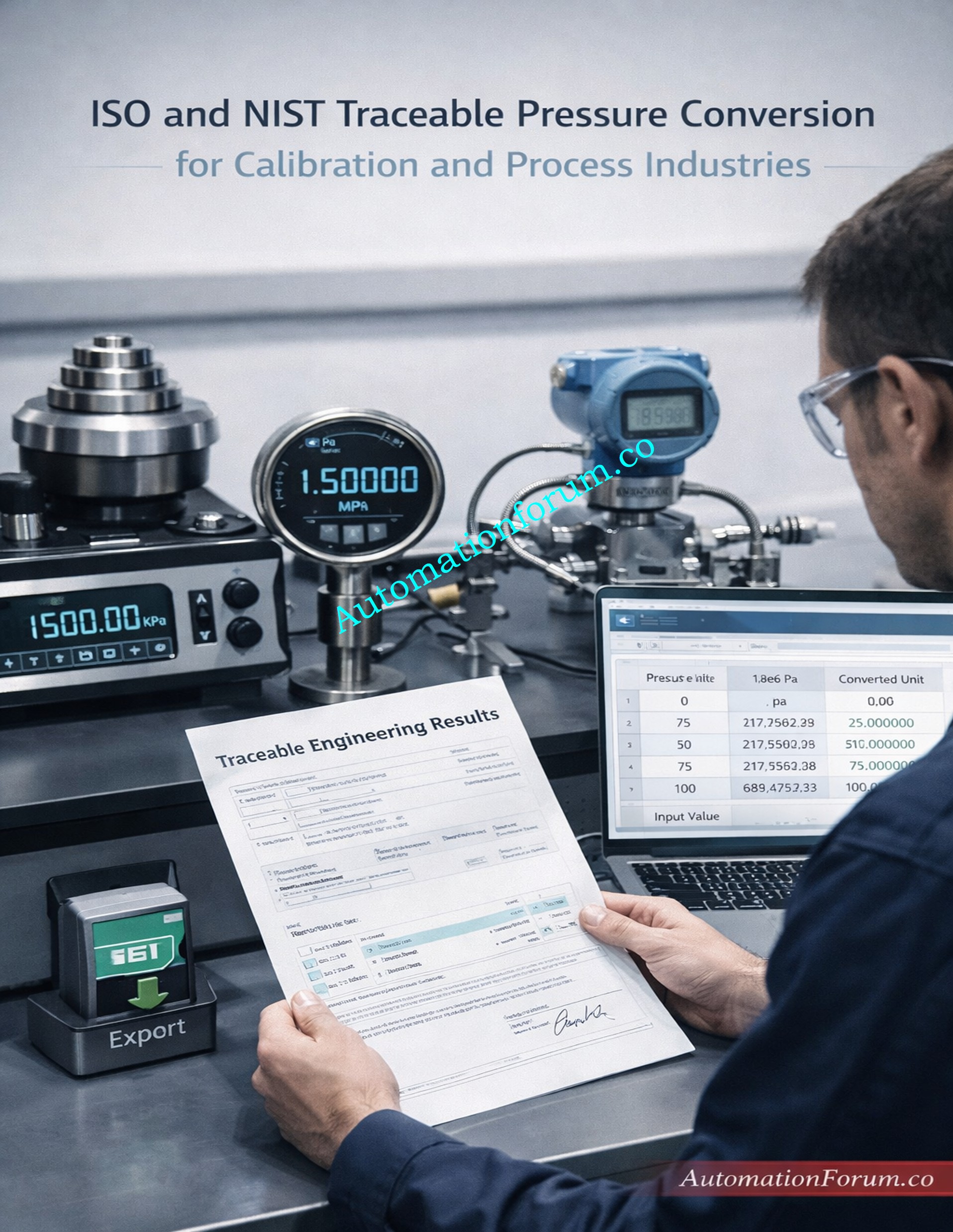 Pressure Unit Converter - ISO & NIST Compliant Calculator for Engineers