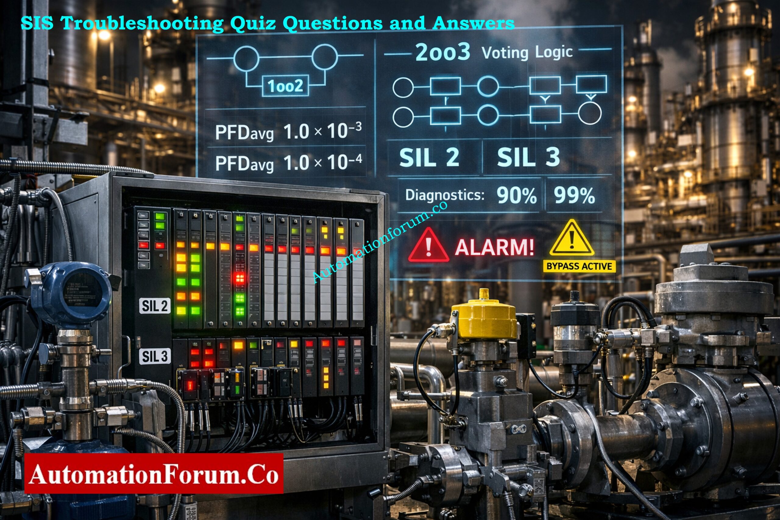 Advanced SIS Troubleshooting Quiz | SIL, PFD, Voting Logic