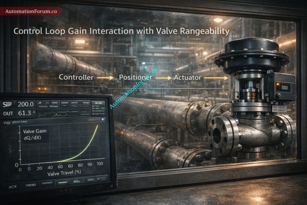 Rangeability vs Turndown Ratio in Control Valve Selection