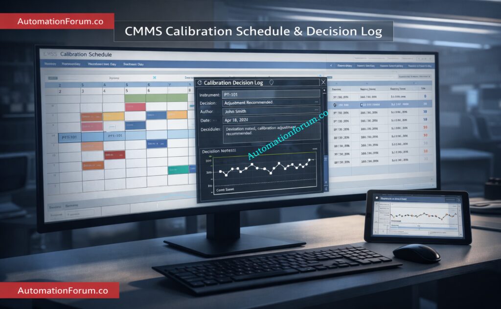 Risk-Based Calibration Interval Schedule for Process Instruments