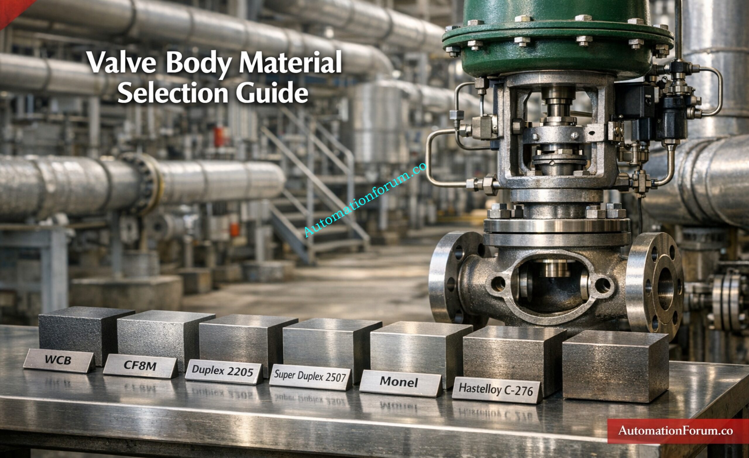 Control Valve Body Material Selection Guide for EPC Design ...