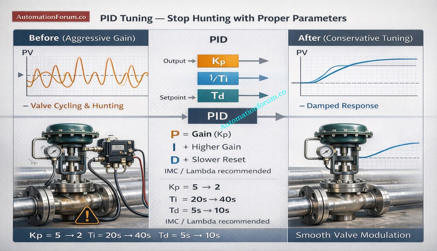 Control Valve Hunting Due to PID Controller – Complete Troubleshooting ...