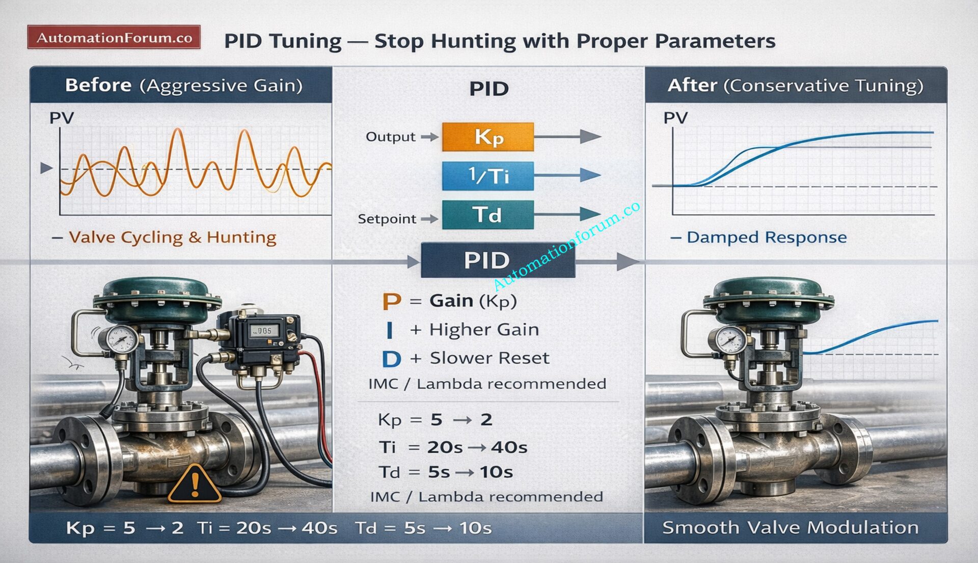 Control Valve Hunting Due to PID Controller – Complete Troubleshooting ...