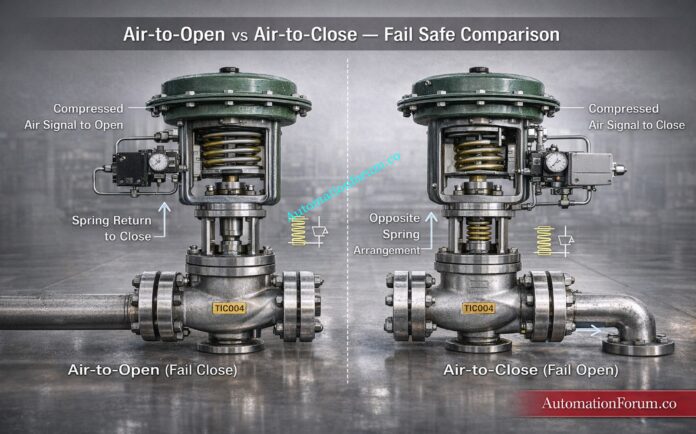 Forward vs Reverse Acting Control Valve Selection Guide for Design ...