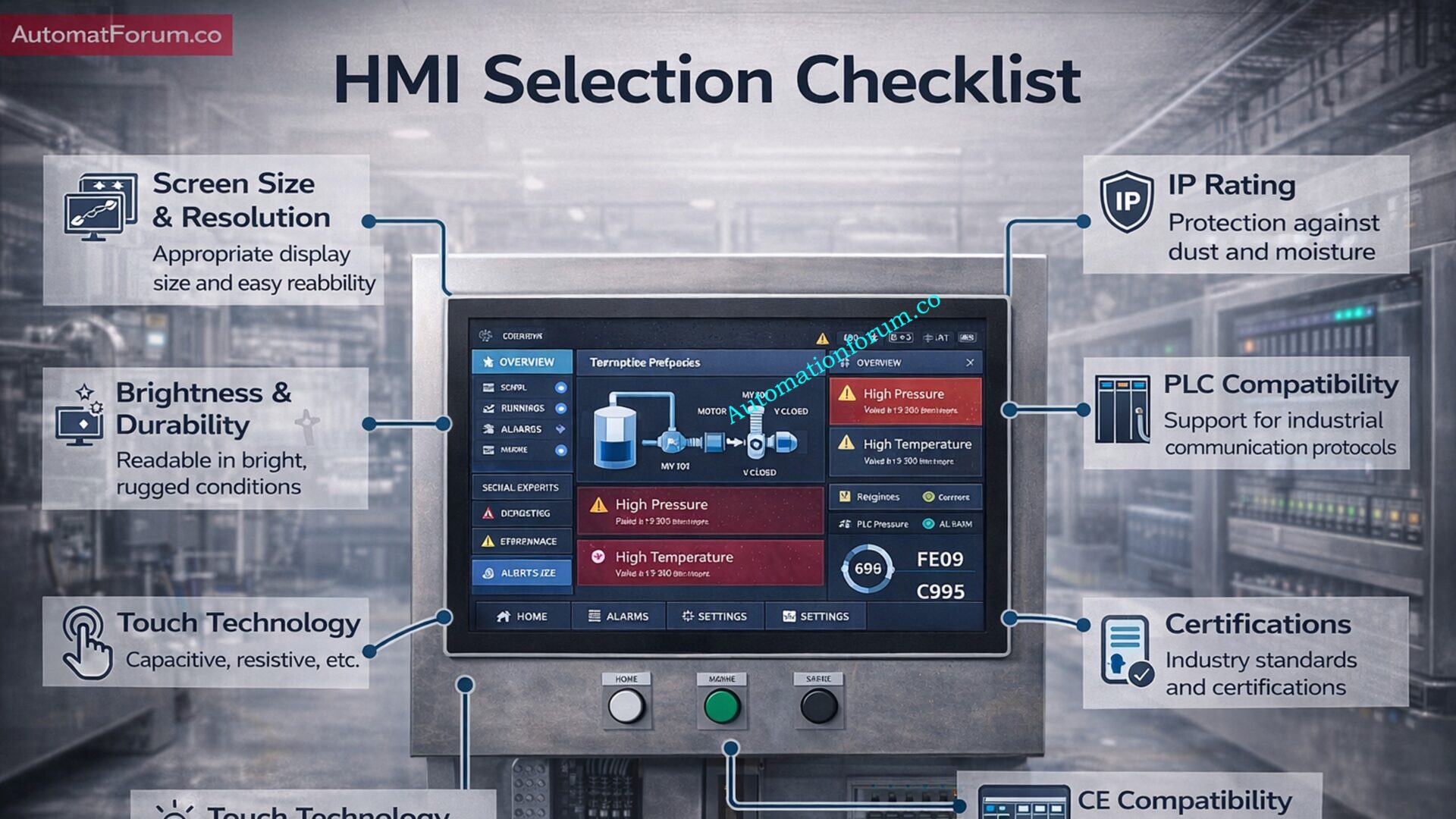 How to Choose the Right HMI Display | Complete Selection Guide for ...