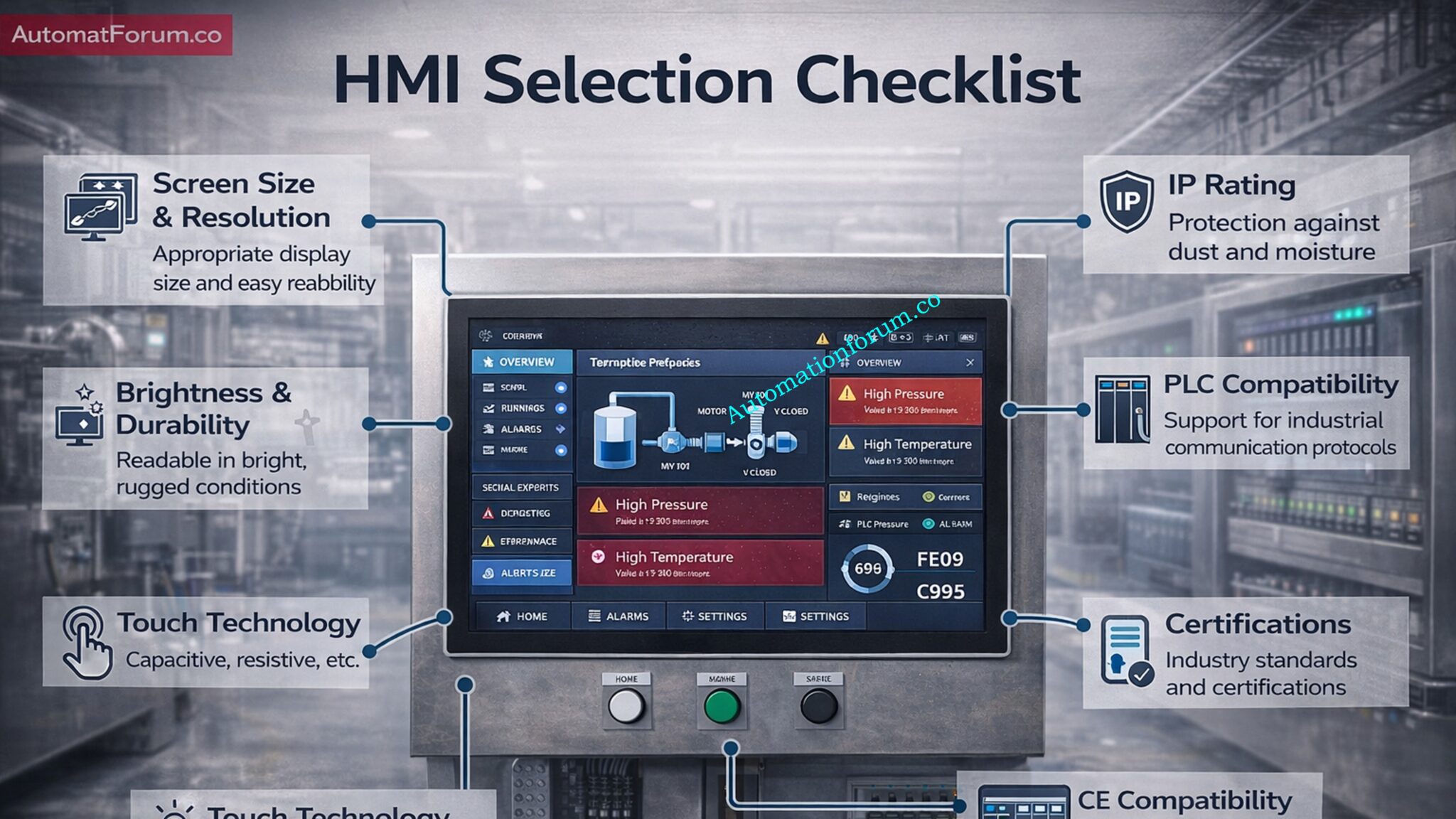 How to Choose the Right HMI Display | Complete Selection Guide for ...